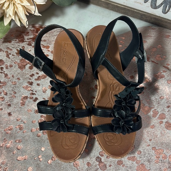 boc | Shoes | Boc Wedge Platform Sandals | Poshmark